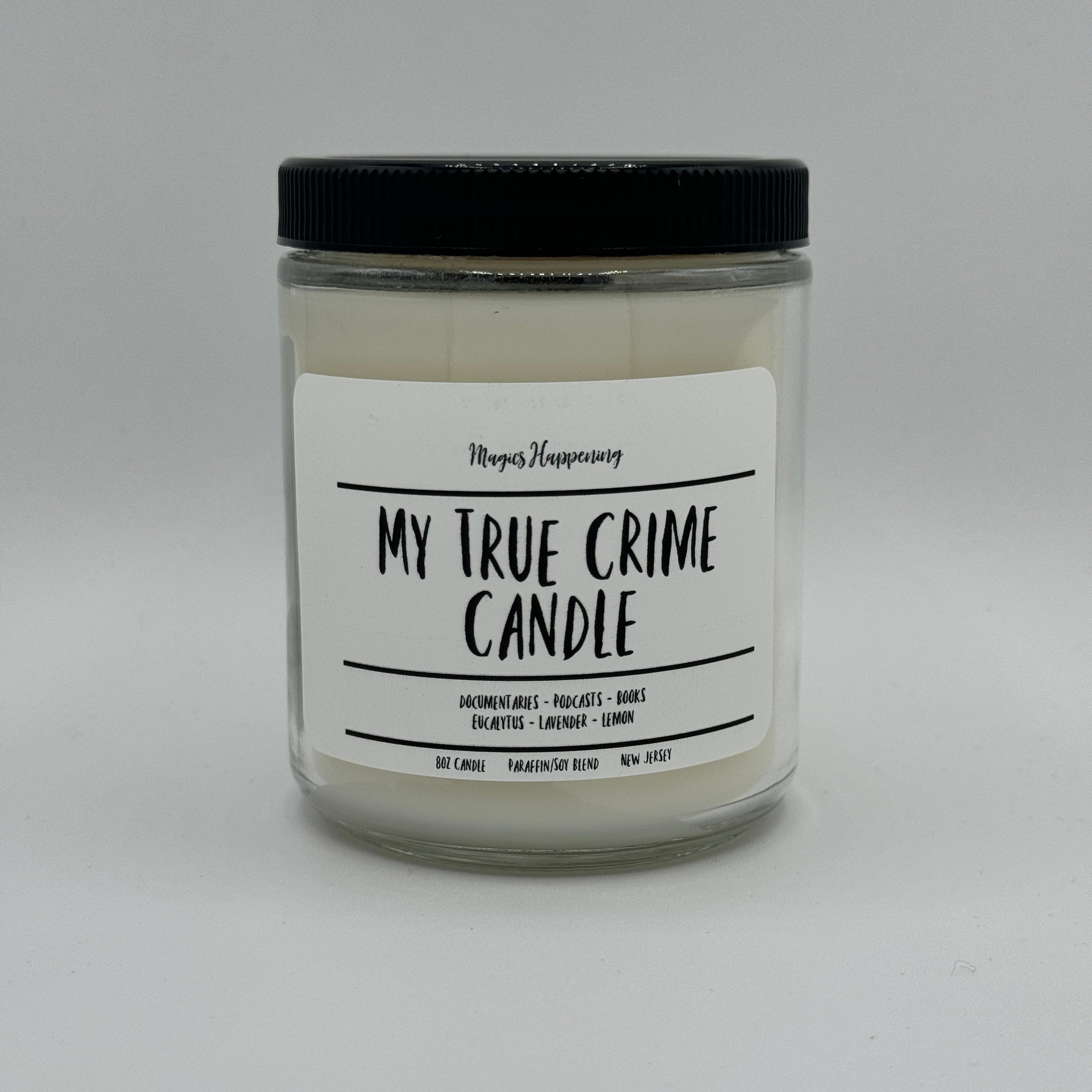 My True Crime Candle – Magics Happening